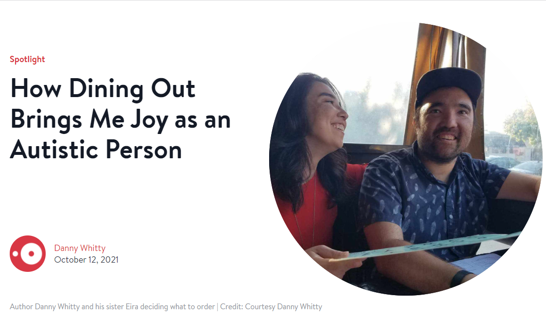For OpenTable: How Dining Out Brings Me Joy as an Autistic Person ...