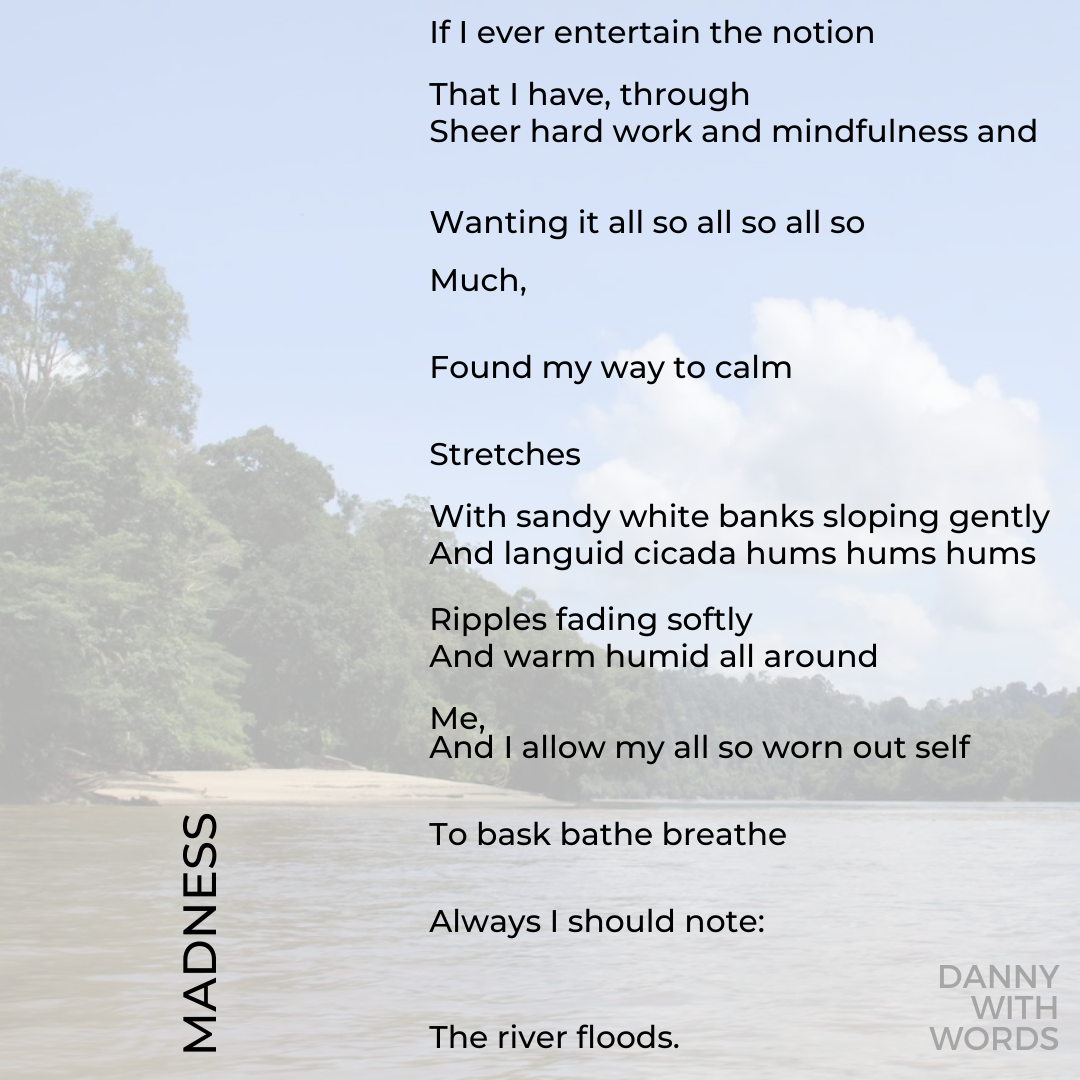 The River, i.e. Madness – Danny With Words